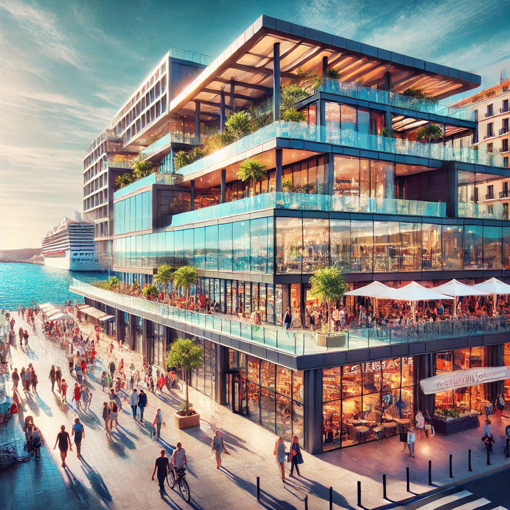 راهنمای جامع برای خرید در Les Terrasses du Port در مارسی - مزدا تریپ ...