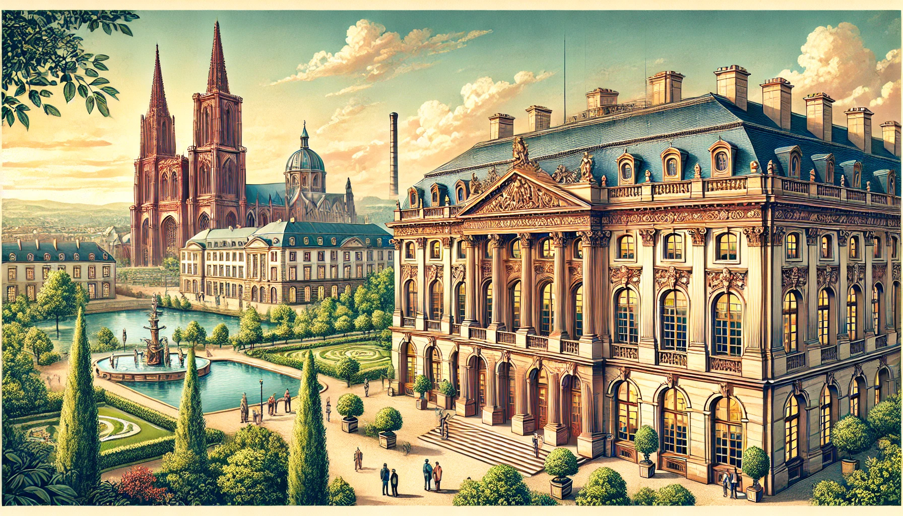 کاخ روهان (Palais Rohan)؛ جواهری از هنر و تاریخ در استراسبورگ، فرانسه ...